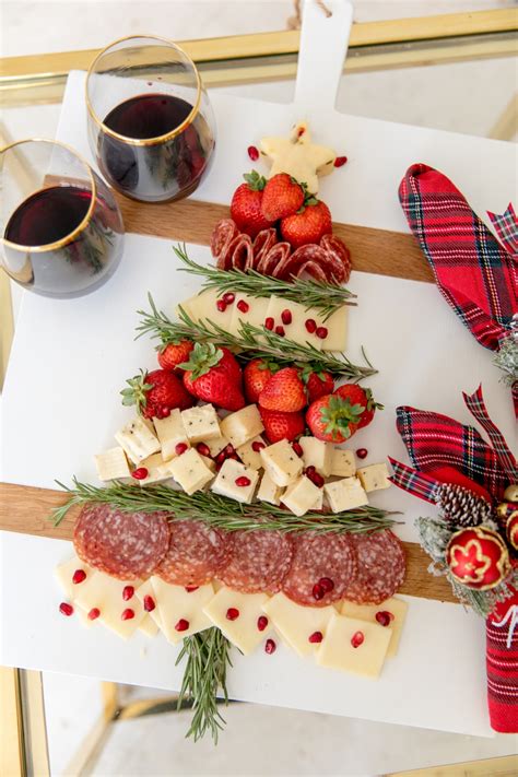 Christmas Tree Cheese Board Fashionable Hostess