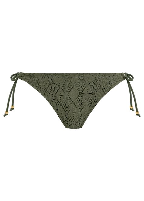 Nomad Nights Sage High Leg Bikini Brief From Freya