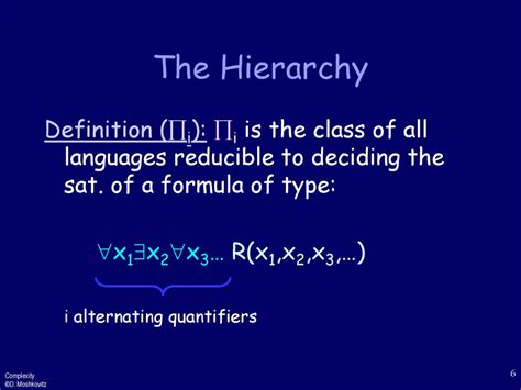 The Polynomial Hierarchy Ppt Download