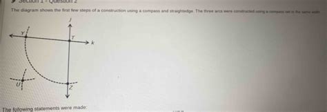 Section 1 Question 2 The Diagram Shows The First Few Steps Of A