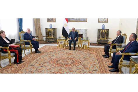 السيسي يُثمن دور الشركات الدنماركية في دفع التنمية الاقتصادية في مصر
