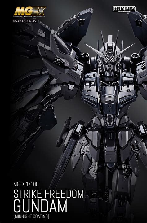 Mgex 1 100 Strike Freedom Gundam [midnight Coating Ver ] InformaciÓn E ImÁgenes Oficiales