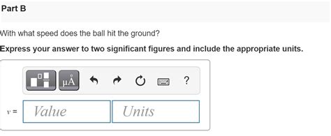 solved part a with what minimum speed must you toss a 160 g