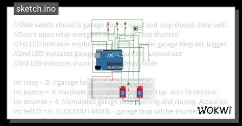 security system garage exit module 2024 10 15 ff wokwi esp32 stm32