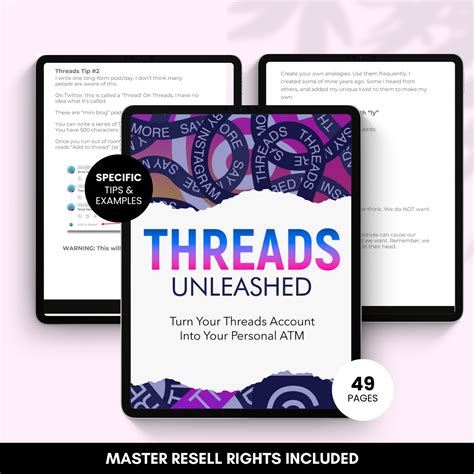 threads unleashed mrr zaneplr