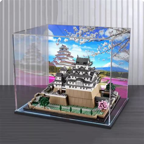 Acrylic Display Case For Lego 21060 Himeji Castle Model Dustproof