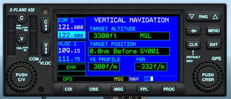 Garmin Vnav Doubt General X Plane Discussion X Plane Org Forum