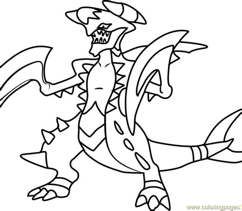 Garchomp Coloring Pages At Getdrawings Free Download