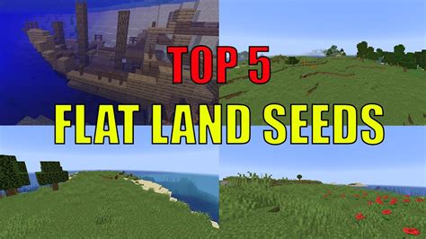Top 5 Best Flat Land Minecraft Seeds 2021 Minecraft Java 116 Youtube