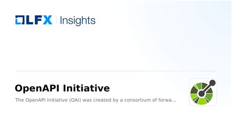 Lfx Insights Openapi Initiative Insights