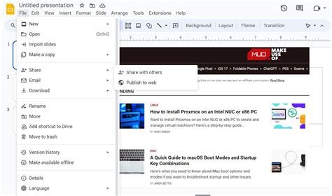 How To Make Google Slides Play Automatically