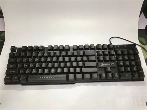 Inplay Stx360 Rainbow Rgb Suspended Backlight Game Keyboard And Mouse Bundle Computers And Tech