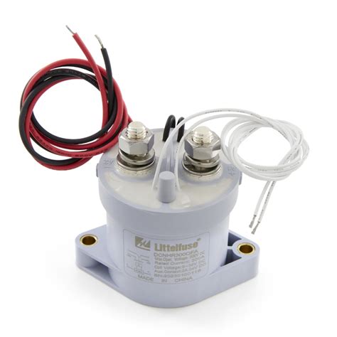 Littelfuse Dcnhr300qfa High Voltage Dc Contactor Spst 300a 36vdc Pwm Coil With Auxiliary