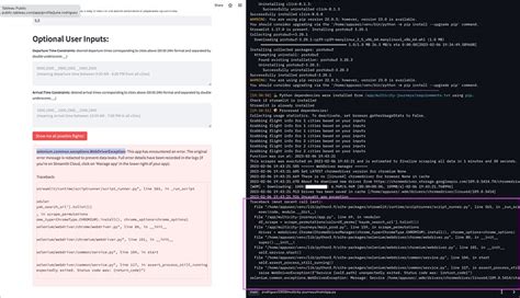 Error Selenium Common Exceptions Webdriverexception Although App