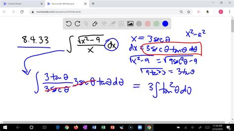 Solved Trigonometric Substitutions Evaluate The Following Integrals Using Trigonometric