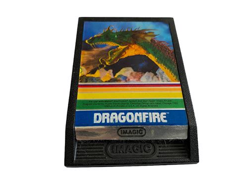 Intellivision Dragonfire Video Game Retro T2891 Just4games