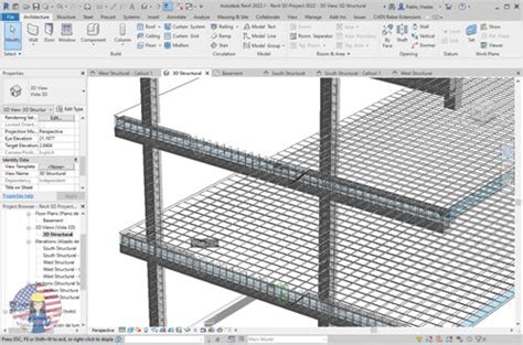 Autodesk Revit Structural Detailing Rc 2022 Tutorial Virginia E Learningandtraining