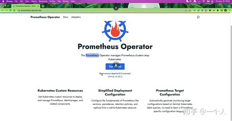 prometheus operator 知乎