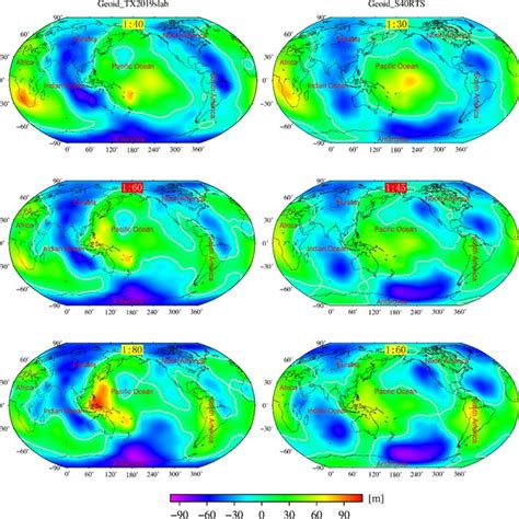Mantle Viscosity Structures Used In Numerical Simulation Experiments