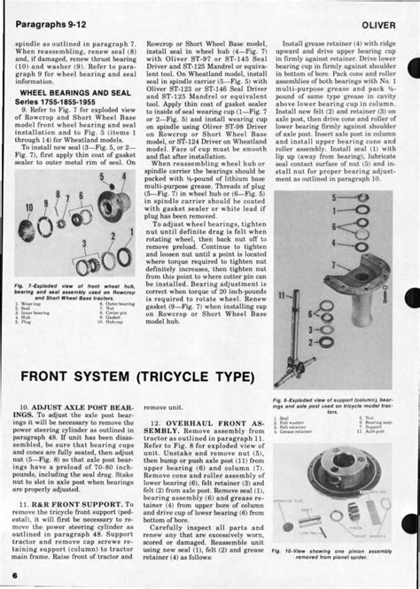 Cockshutt 1755 1855 1955 Tractor Service Repair Shop Manual