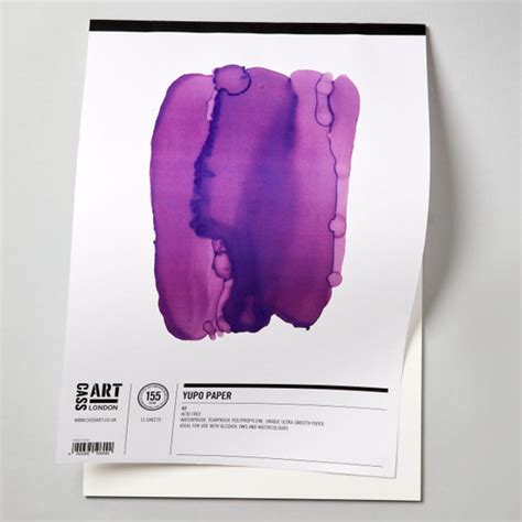 Cass Art Yupo Paper Pad 155gsm 15 Sheets Cass Art