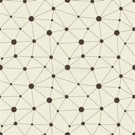 Abstract Naadloos Patroon Met Cirkels Vector Vector Illustratie