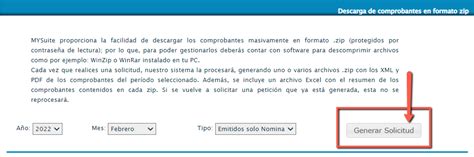 descarga mensual de xml y pdf