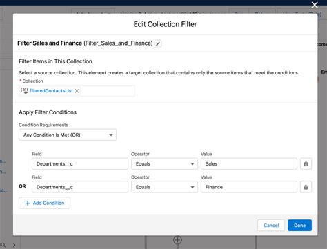 Using Collection Filter To Filter In Multi Select Picklist Salesforce