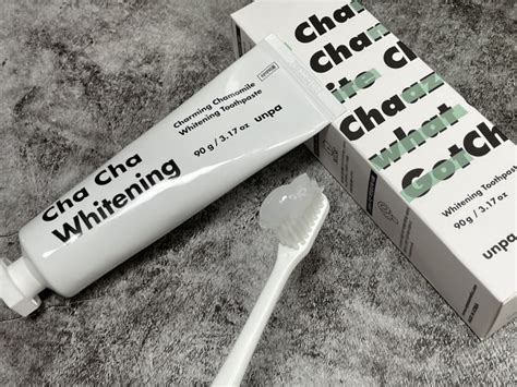 올리브영 미백치약 추천 캐모마일이 함유된 언파 차차치약 네이버 블로그