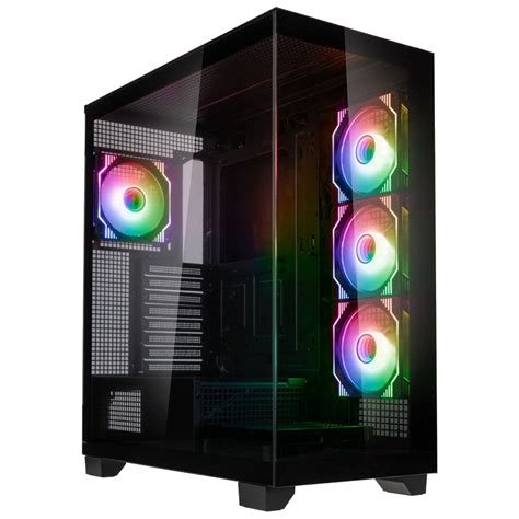 Buy Kolink Unity Arena Argb Tempered Glass Case Pgw Ch Kol Pc Case Gear Australia