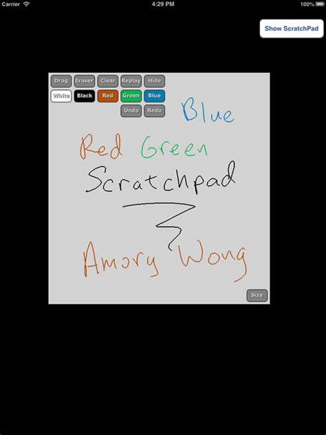 Scratchpadview For Ios Using Glkit Codeproject
