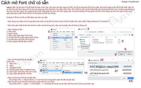 Cách tạo mới mở và lưu File trong FontLab 7 FontLab 8