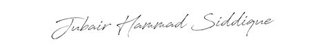 89 Jubair Hammad Siddique Name Signature Style Ideas Special