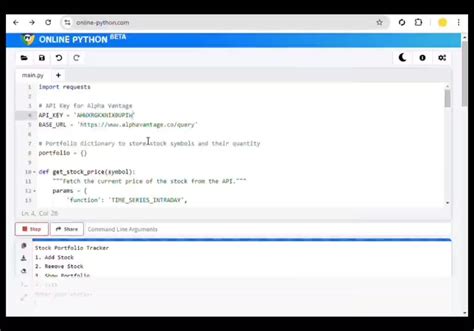 Shehriyar Ali Rustam On Linkedin Pythonprojects Stocktracking Apis