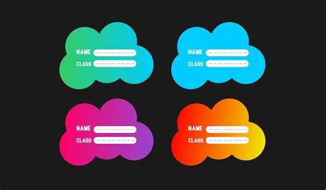 Premium Vector Notebook Labels Design Gradient Minimalist
