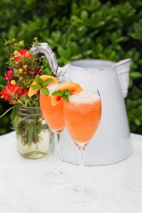 Peach Bellinis