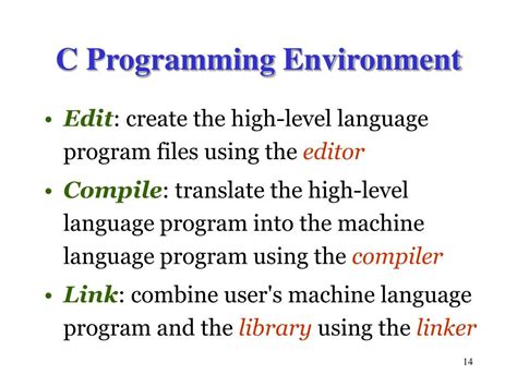 Ppt Chapter Two Introduction To The Programming Language C Powerpoint