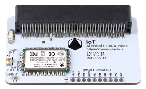 Iot Microbit Lora Node 915868 Mhz Robotshop