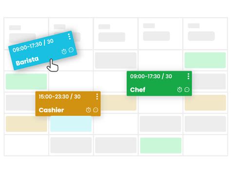 Shift Planning Checkin Clock