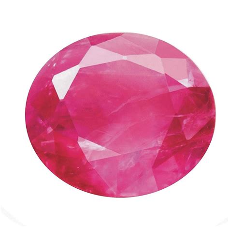 Pink Oval 15 Carat Natural Ruby Stone At Rs 2100 Carat In Udaipur Id