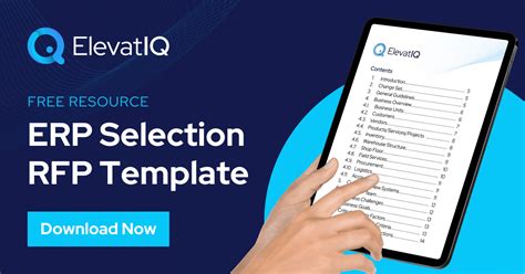 ERP Selection RFP Template What To Include In An ERP RFP