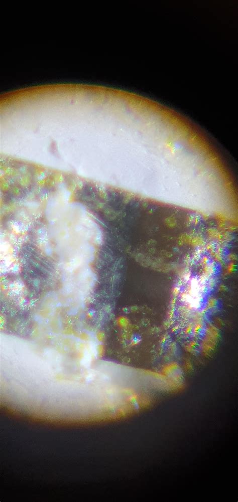 Cob Led Under A Microscope Amazing R Electricalengineering