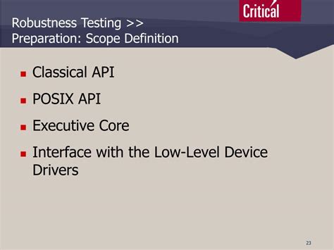 Ppt Robustness And Stress Testing Rtems 450 Powerpoint Presentation