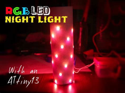 Super Simple DIY Color Changing Night Light Adafruit Industries