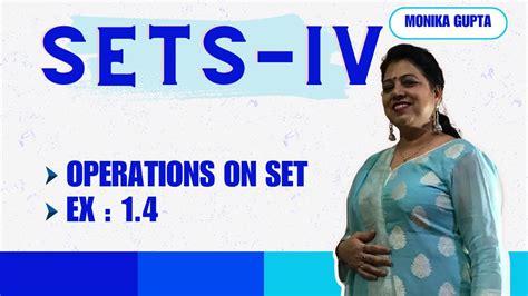 Sets Operations On Sets Complete Ex Unit Class YouTube