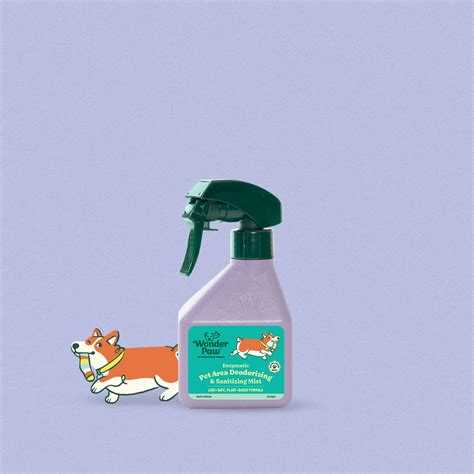 Enzymatic Pet Area Deodorizing And Sanitizing Mist Wonderhome Naturals Ph