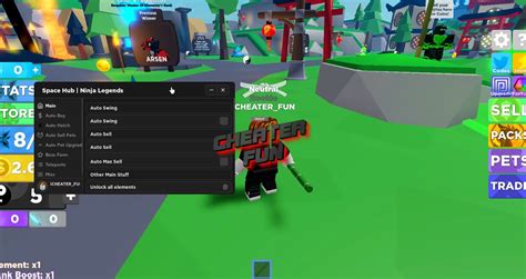 Ninja Legends Roblox Script Auto Buy Auto Hatch Auto Sell