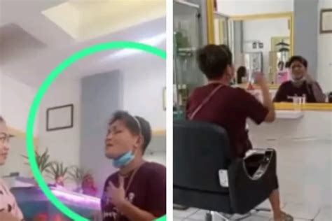 Tak Patut Dicontoh Seorang Emak Emak Datangi Salon Minta Pijat Berjam