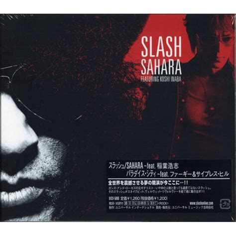 Slash Sahara Japanese Promo Cd Single —