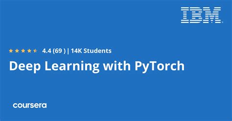 Deep Learning With Pytorch Coursera